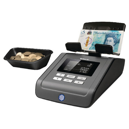 Safescan Coin and Banknote Counter 6165 131-0573 - Hunt Office Ireland