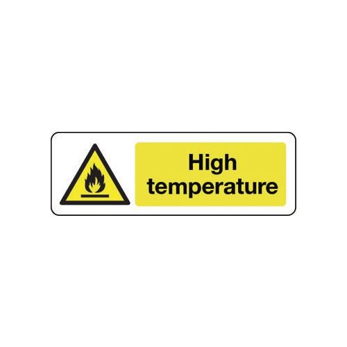 Sign High Temperature Rigid Pvc Plastic 400X600 - Hunt Office Ireland