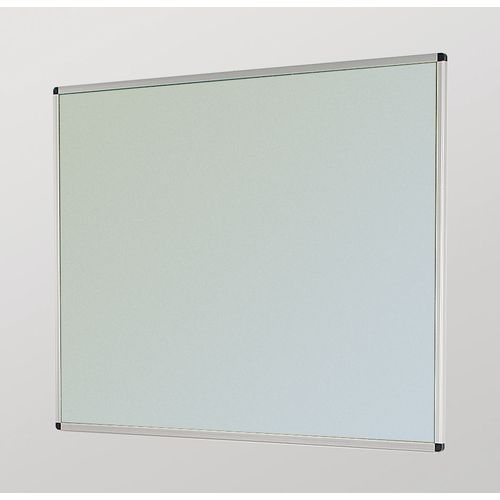 Aluminum Frame Noticeboard 2400x1200mm Silver Frame Grey Board - Hunt ...