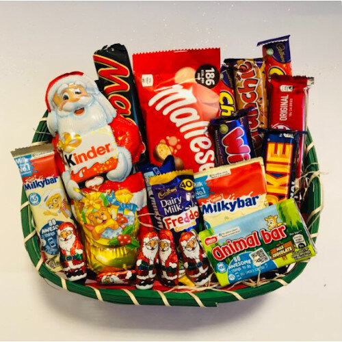 Mini Christmas Chocolate Hamper - Hunt Office Ireland