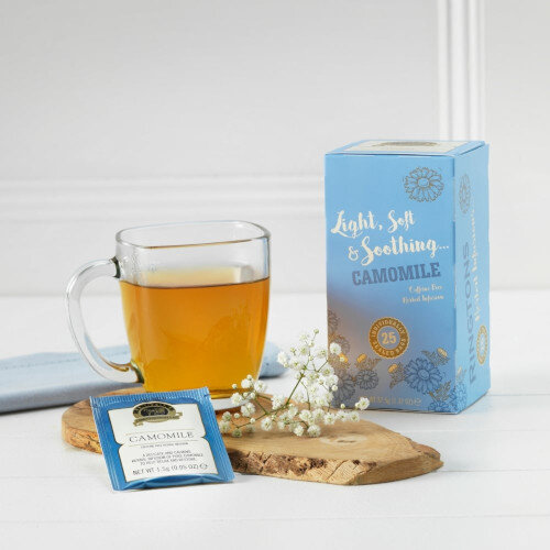 Ringtons Camomile Infusion Tag & Envelope Tea Bags X 25 - Hunt Office Ireland