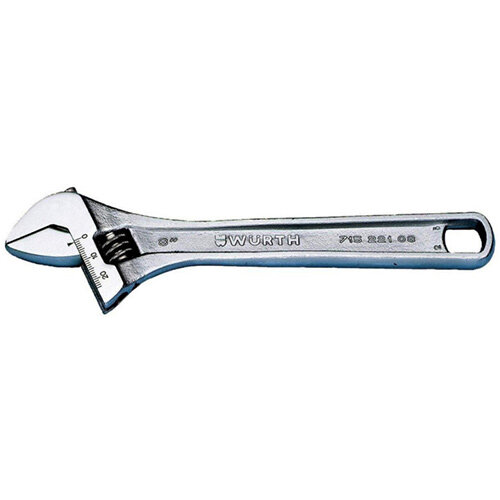 Wurth Adjustable Open End Wrench OPNENDWRNCH ADJ WS0 19 Ref. 071522106 Hunt Office Ireland