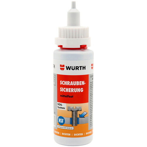 Wurth Medium-strength Screw Retainer - SCRRTNR-DOS-MEDIUMSTRENGTH-25G ...