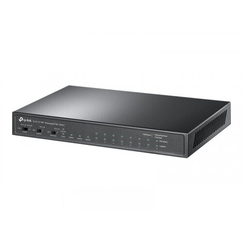 TP-Link TL-SL1311MP V1 - Switch - unmanaged - 8 x 10/100 (PoE+) + 2 x ...