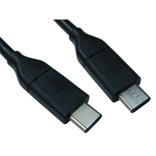 Cables Direct USB3C 901 2M USB cable USB 3.2 Gen 1 3.1 Gen 1 USB C Black