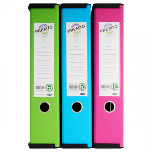 PREMTO PP BOX FILE 3 ASST. - Hunt Office Ireland