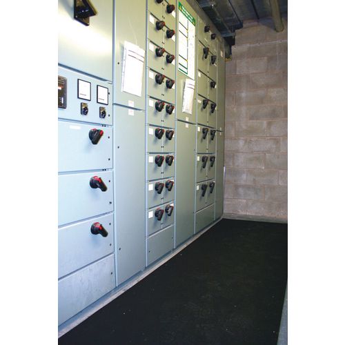 Electrical safety matting for single-phase and 3-phase switchgear ...