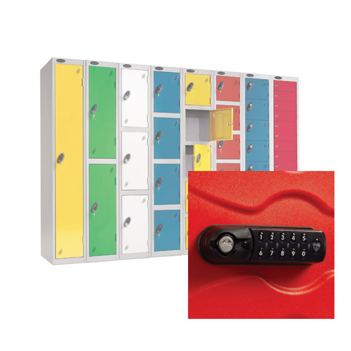 Lockers With Combination Lock - Hunt Office Ireland