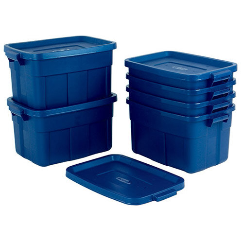 Rough Tote Box 57 Litre Blue 372827 - Hunt Office Ireland