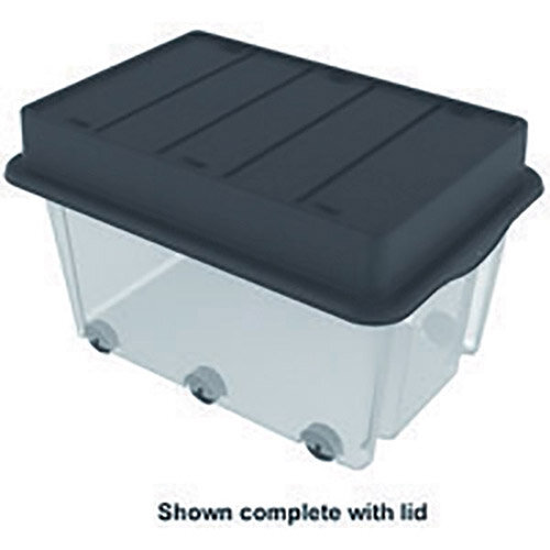Strata Mega Crate Trunk Clear 105L HW409 - Hunt Office Ireland