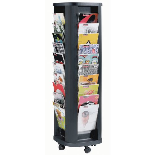Mobile Carousel 40 X A4 Pockets - Hunt Office Ireland