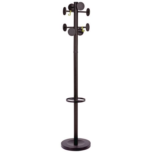 Classic Coat And Umbrella Stand Black