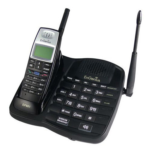 Long Range Cordless Telephone Base Station And Handset - Hunt Office ...