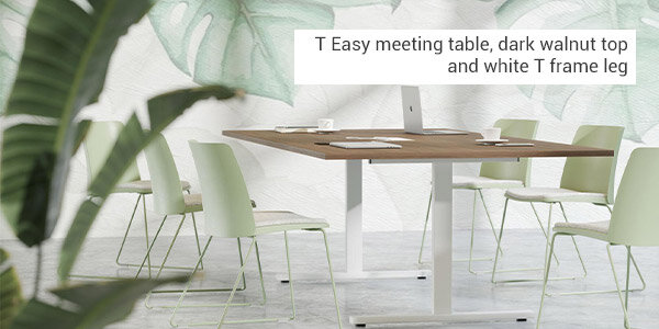 Metal T-Frame Boardroom Tables - HuntOffice.ie