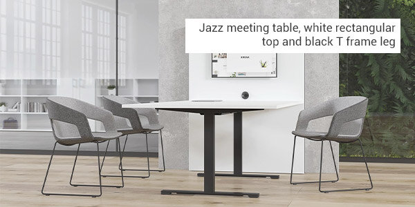 Metal T-Frame Boardroom Tables - HuntOffice.ie