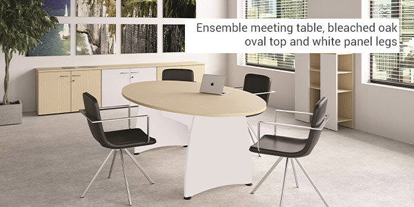 Panel Leg Boardroom Tables - HuntOffice.ie